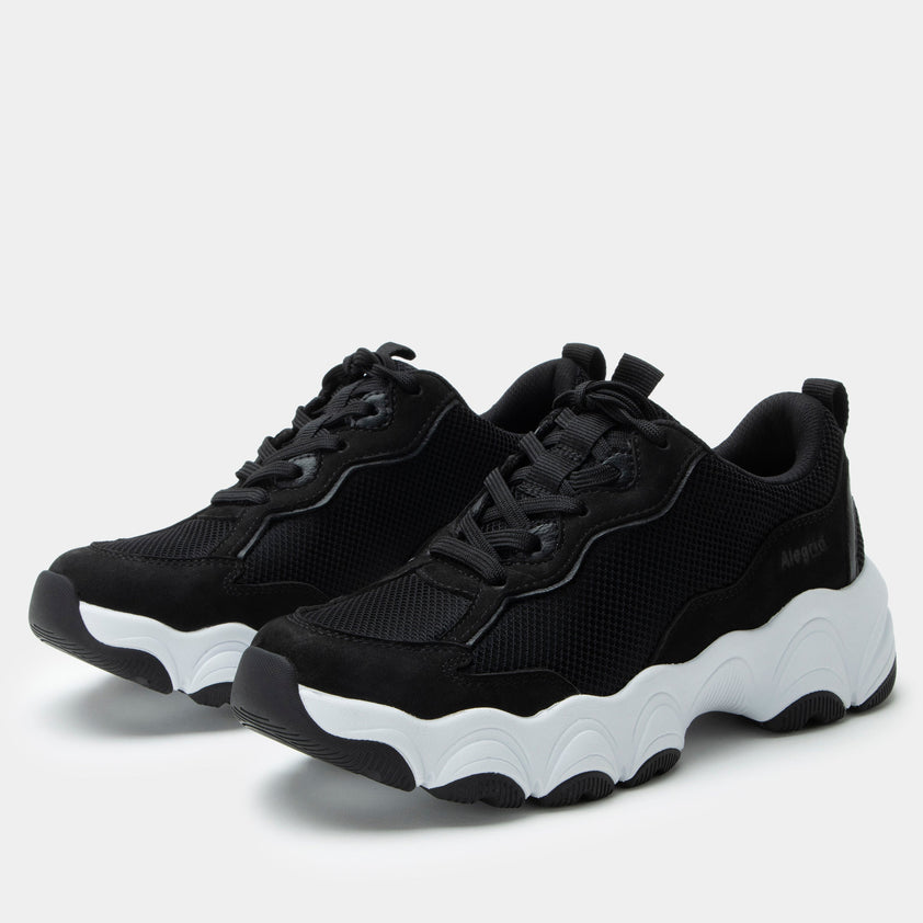 Boom Joy Black Shoe - Alegria Shoes