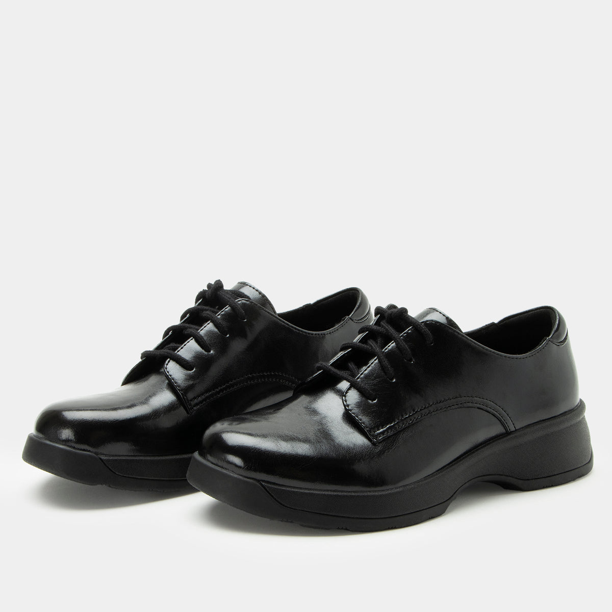 Joclyn Dapper Black Shoe - Alegria Shoes