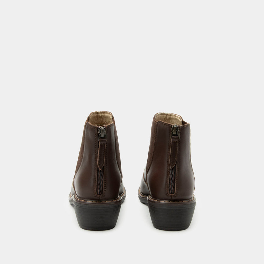 Meadow Chocolate Boot - Alegria Shoes