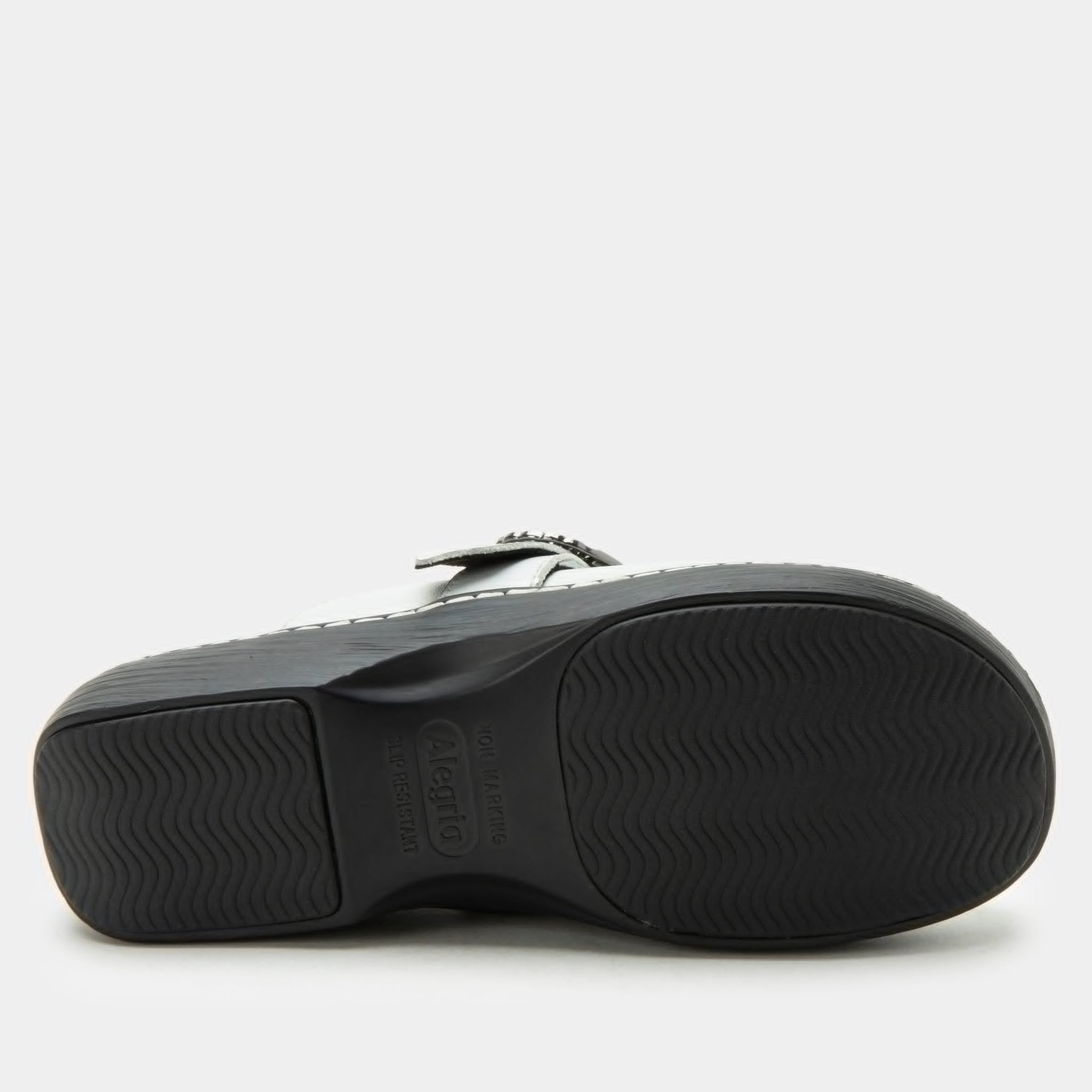 Osmosis Silver White Shoe - Alegria Shoes