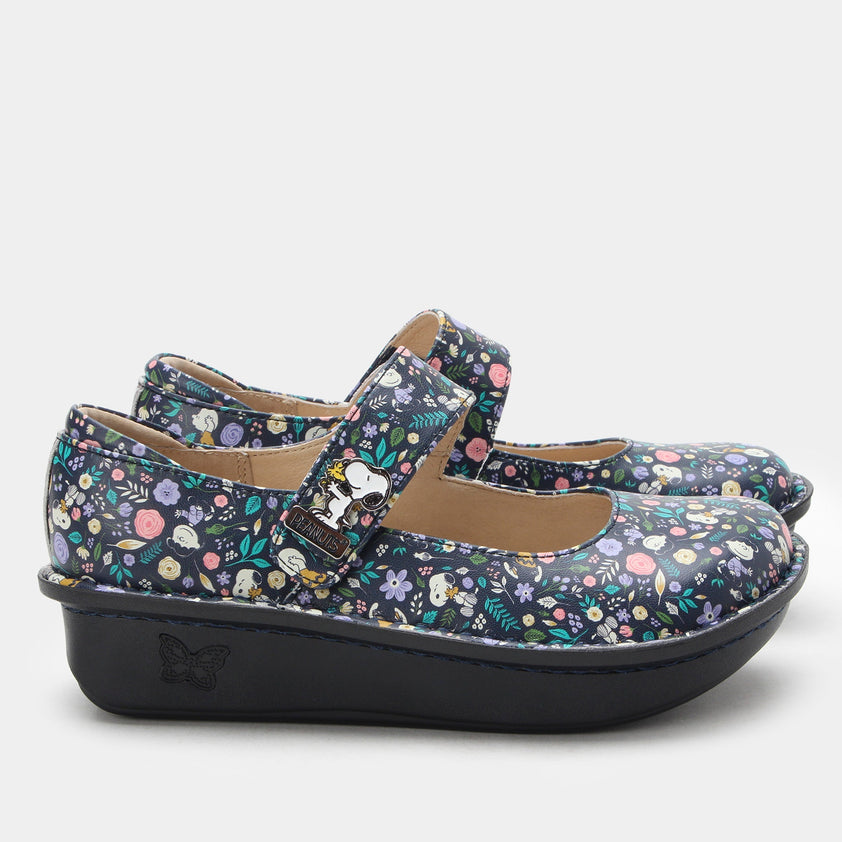 Paloma In Bloom Mary Jane - Alegria Shoes