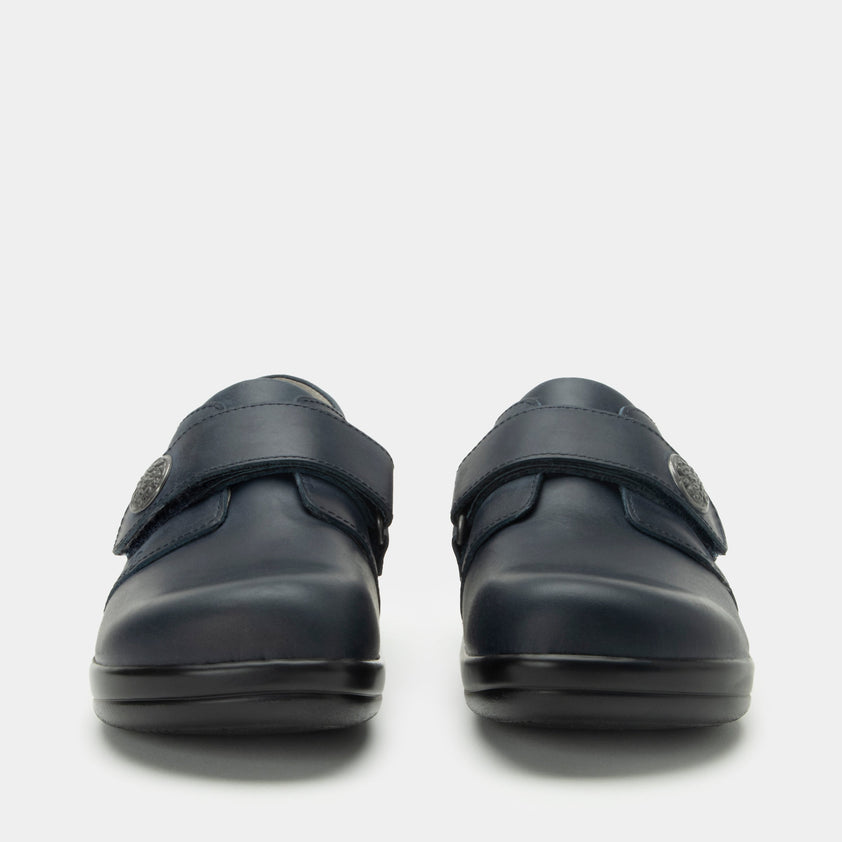 Joleen Oiled Navy Shoe - Alegria Shoes
