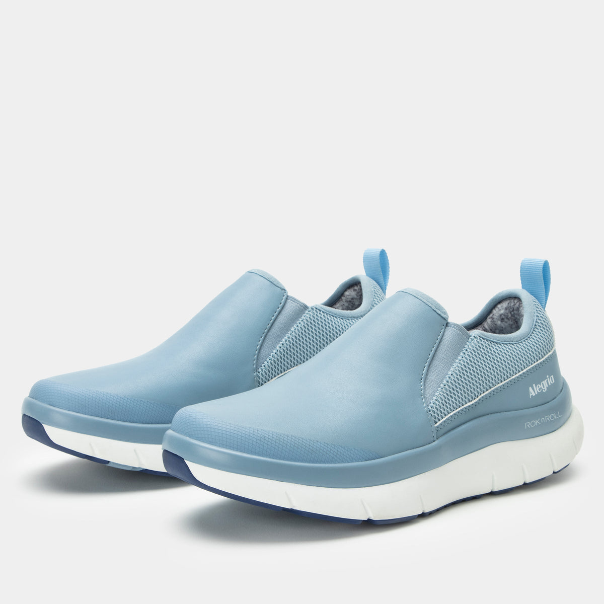 Shift Lead Dusty Blue Shoe - Alegria Shoes